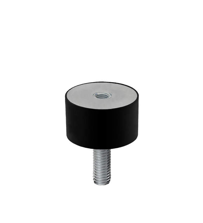 Rubber buffer Type BZ (cylindrical)